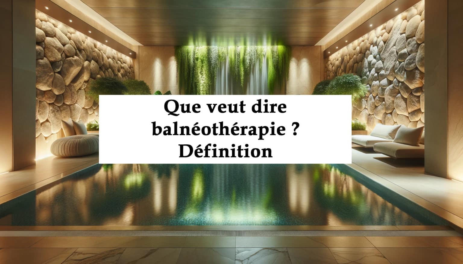 Balnéothérapie : Définition, histoire & principes | Que veut dire