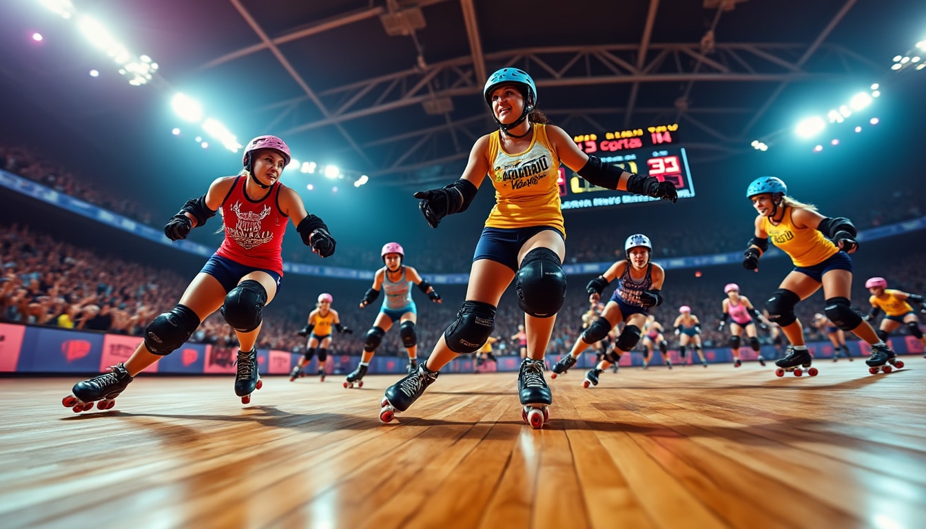 Roller Derby : Plongée dans l'univers de ce sport captivant