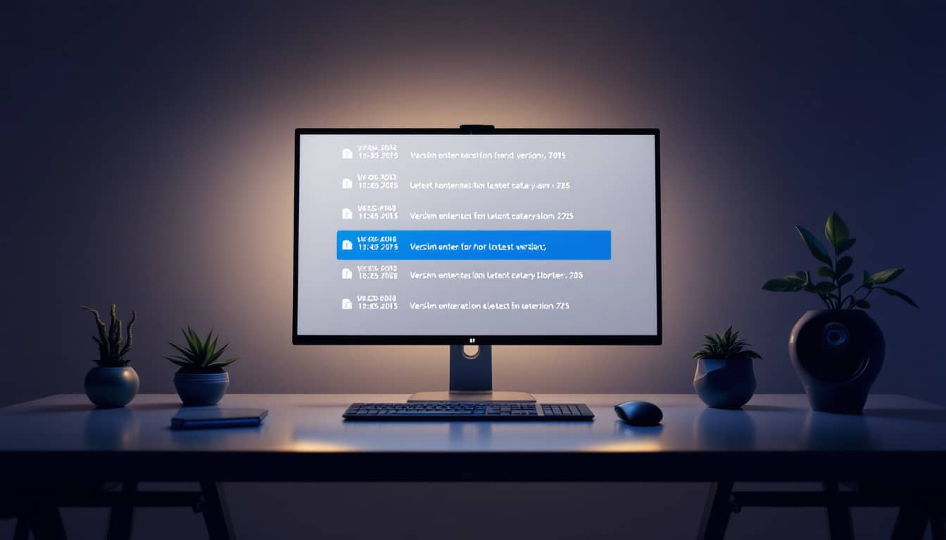 Versionning : Comprendre la Gestion des Versions en un Clin d'Œil