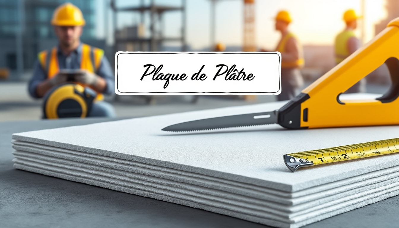 Plaque de plâtre : Définition, principes & composition | Que veut dire