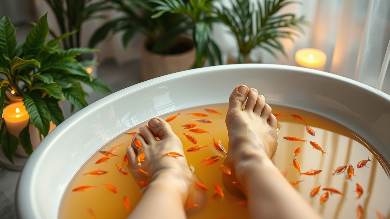 La Fish Pédicure : Une Définition Étonnante et Relaxante