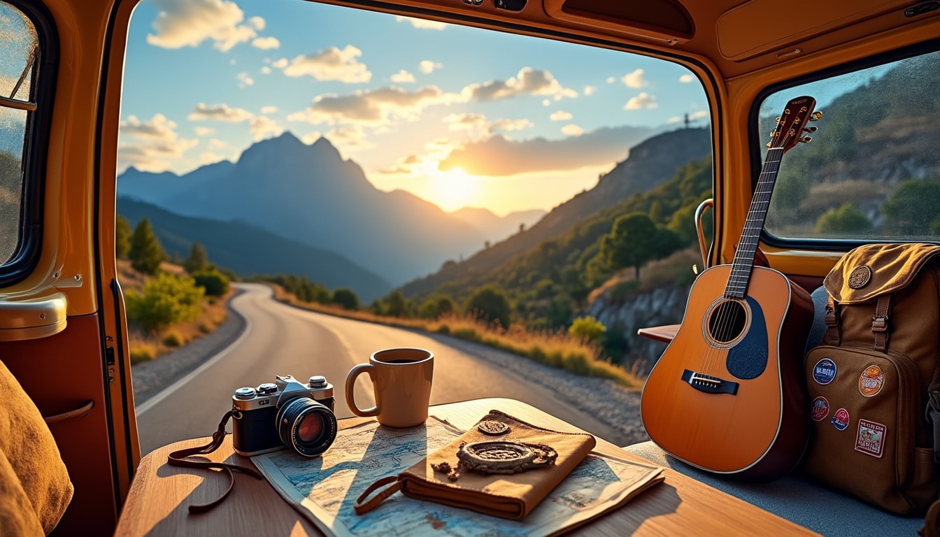L'Essence du Road Trip en Van : Définition et Aventures
