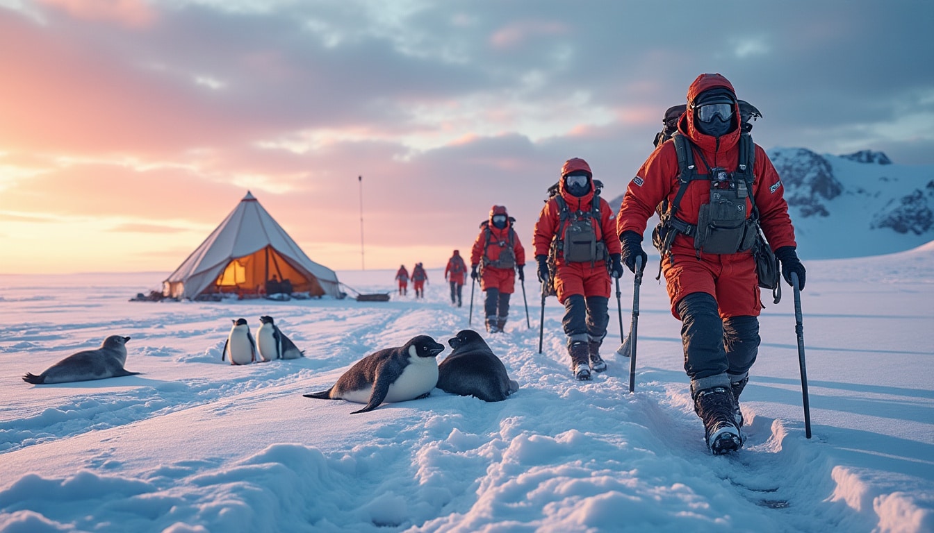 Qu'est-ce qu'une expédition polaire : exploration des confins glacés
